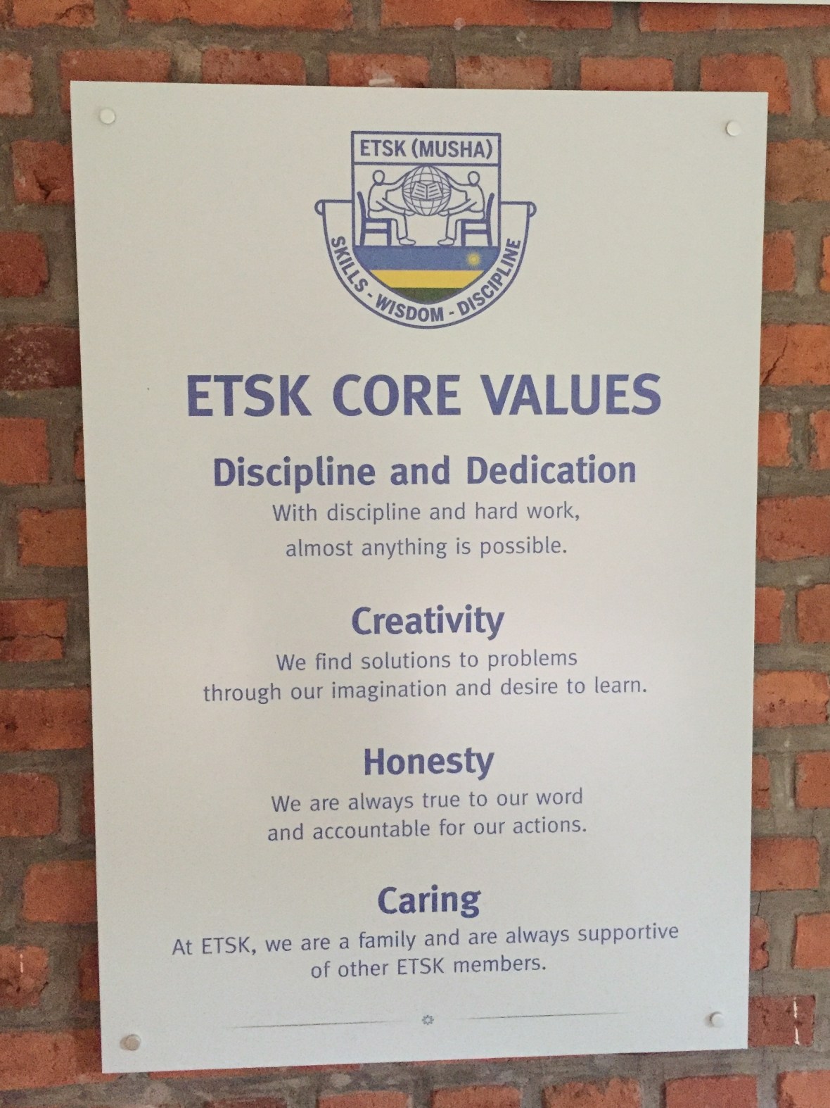 St. Kizito Technical High School – Ecole Technique St. Kizito Musha ...